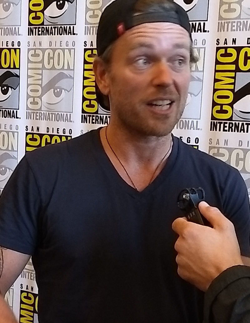 Jonathan Scarfe San Diego Comic-Con Savior of Humans Victimized by ...