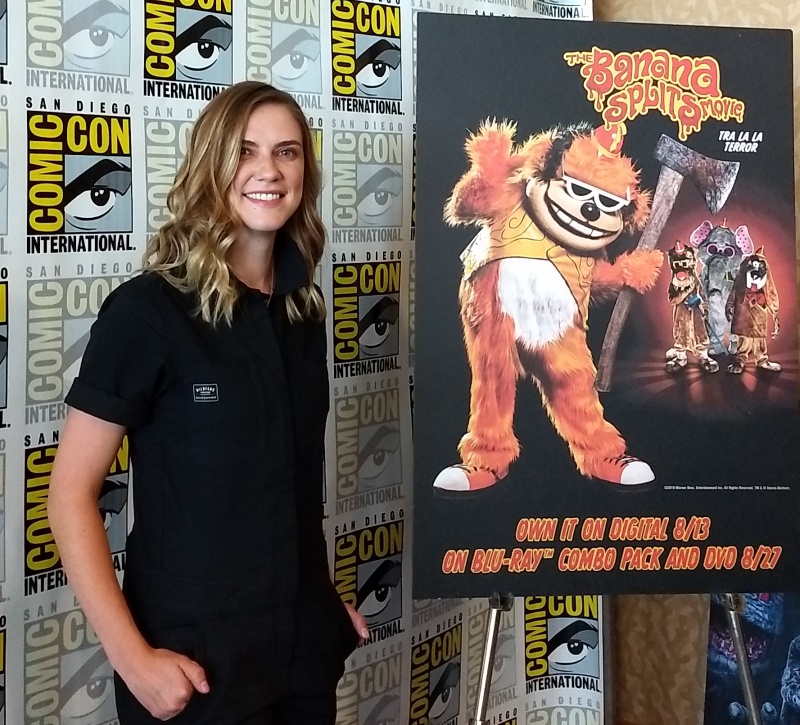 SDCC 2019 The Banana Splits Movie Interviews Featuring Sarah Canning ...